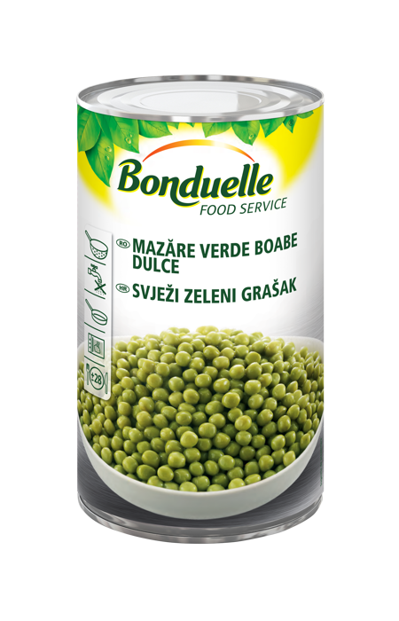 Mazare verde boabe, dulce